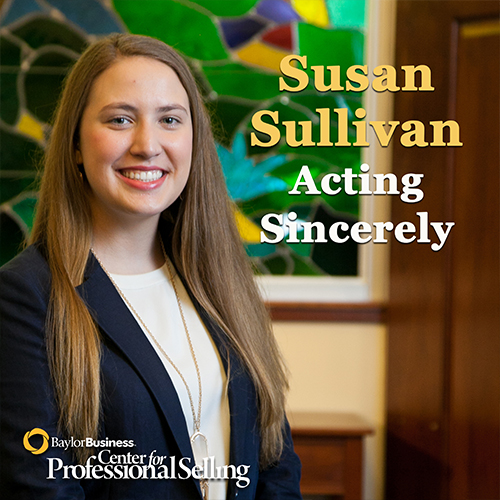 Student Feature – Susan Sullivan – Baylor ProSales