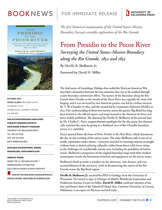 Alumni Releases New book | Department of Geosciences | Baylor University