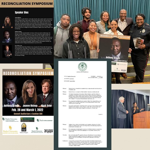 Student Senate Thanks Department for its Symposium on the Plight of the ...