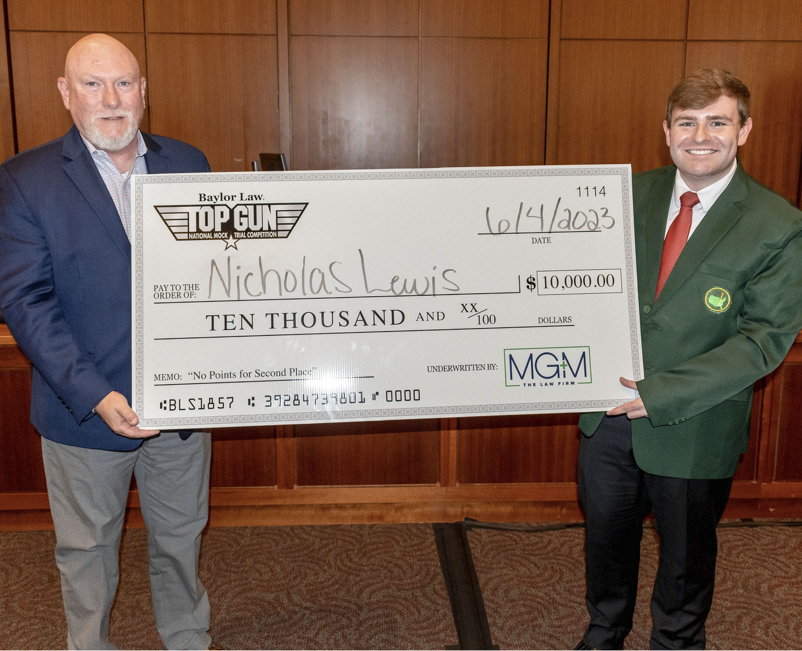 Nicholas Lewis of the University of Georgia School of Law Prevails as ...