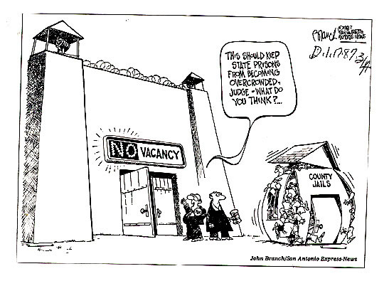 Overcrowded Prisons News And Political Cartoons